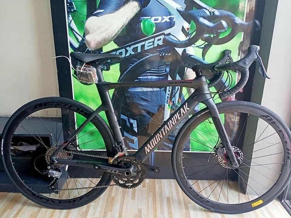 MOUNTAINPEAK REXTON CARBON ROADBIKE 3,000 SHIMANO SORA 2X9 SPEED 🔥🔥 ...