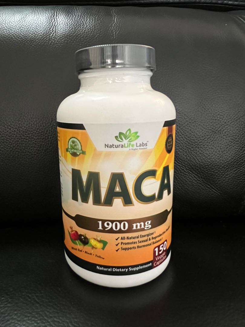 Naturalife - organic Maca ( 1900 mg - 150 cap ), Health & Nutrition ...