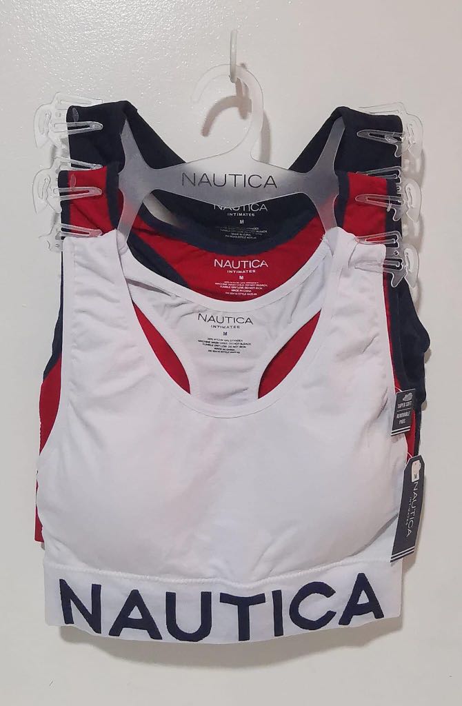 nautica sports bra, Women's Fashion, Activewear on Carousell