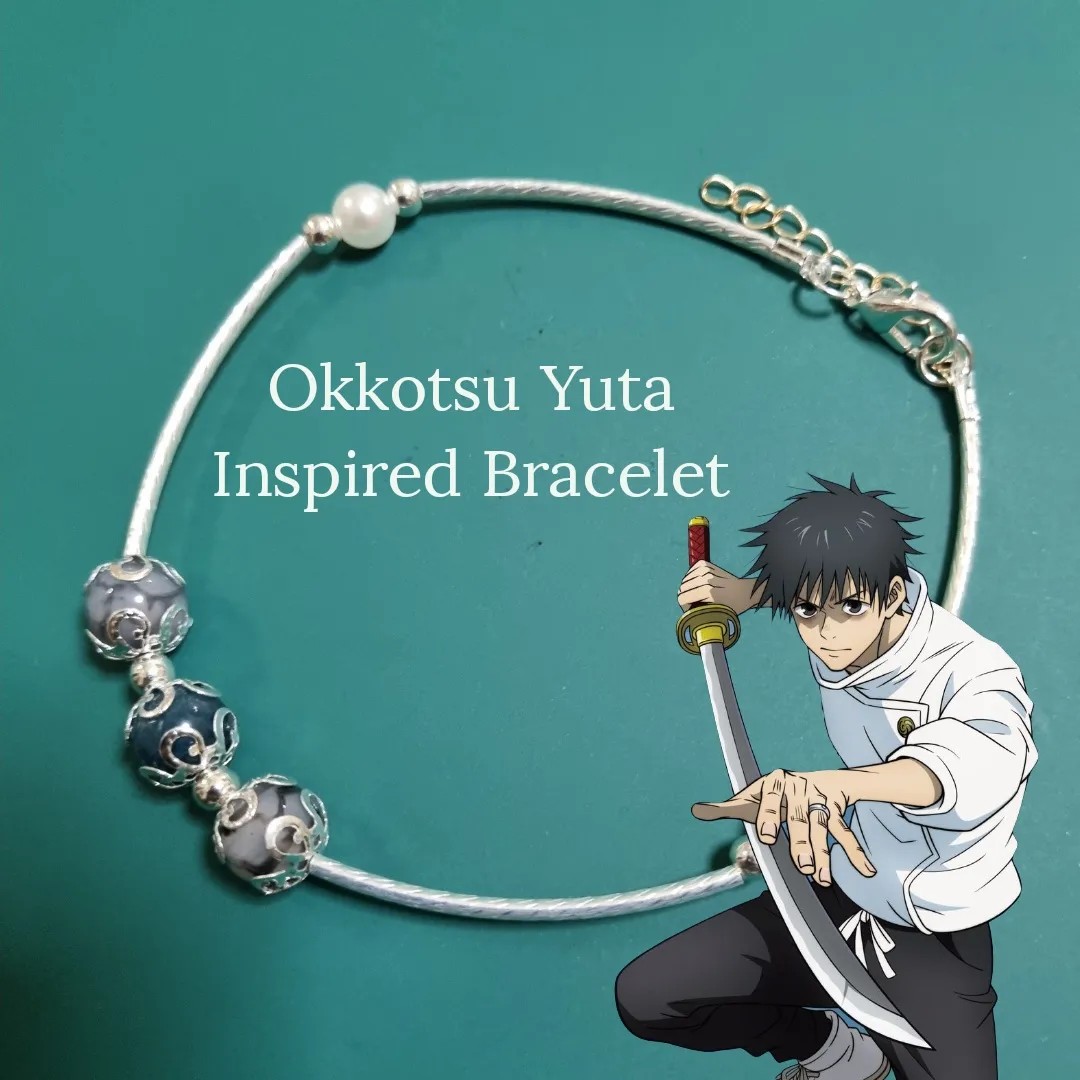 Okkotsu Yuta Inspired Bracelet Jujursu Kaisen 0, Hobbies & Toys ...