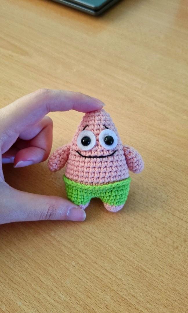 Patrick Crochet Keychain on Carousell