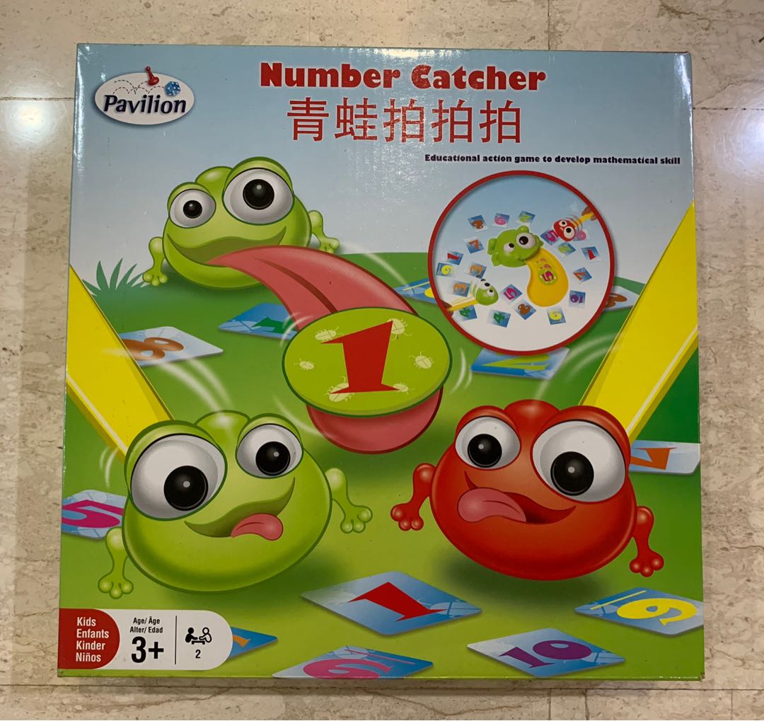 Pavilion number catcher game, Hobbies & Toys, Toys & Games on Carousell