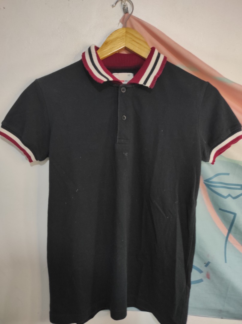Polo-Shirt Bench Black XS, Men's Fashion, Tops & Sets, Tshirts & Polo ...