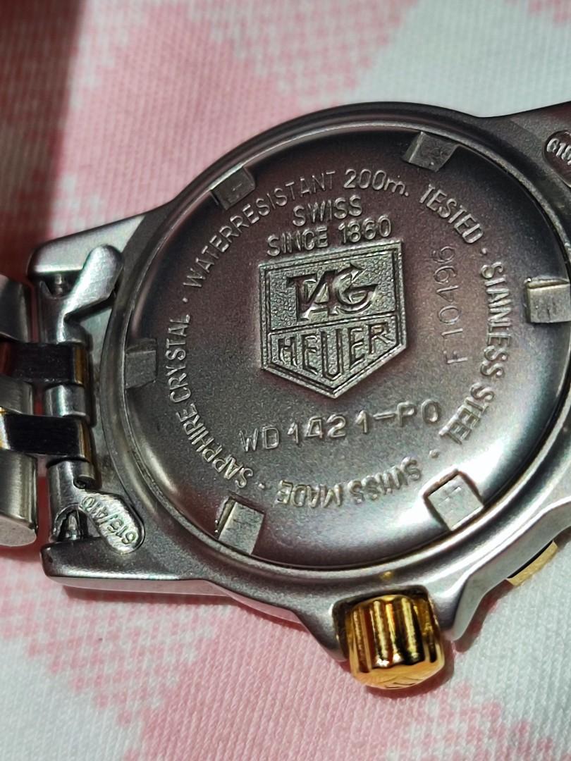 Vintage Tag Heuer Pre-owned - Range, 1500 series. Model, WD1421-PO ...