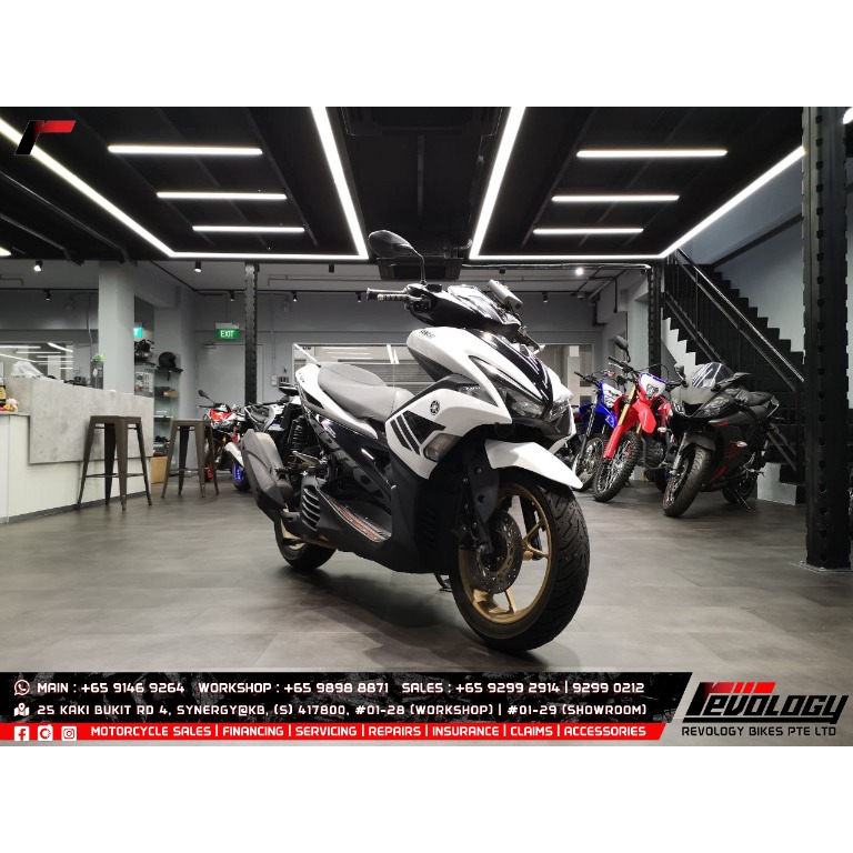 PRE-OWNED CLASS 2B BIKES FOR SALE! YAMAHA AEROX 155 / AEROX155 / AEROX ...