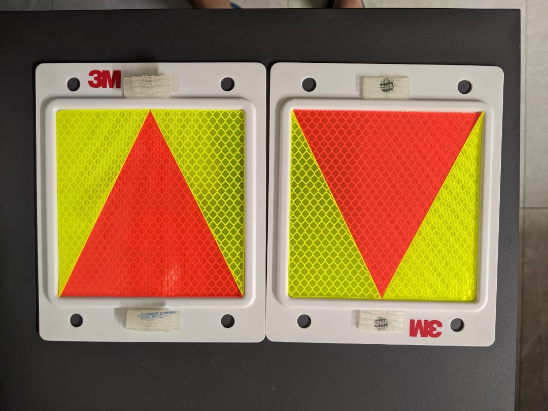 Probation plate, Car Accessories, Car Plates on Carousell