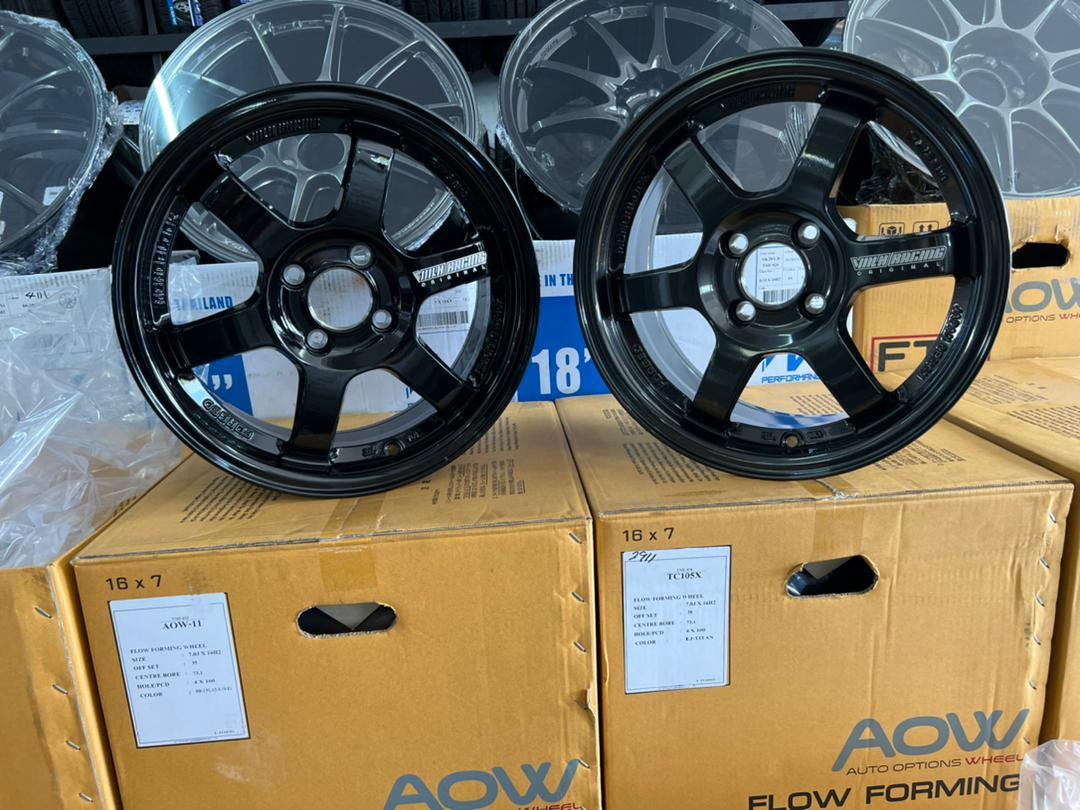 Sport rim baru 15 TE37 ORi AOW Auto option wheels made in Thailand ...