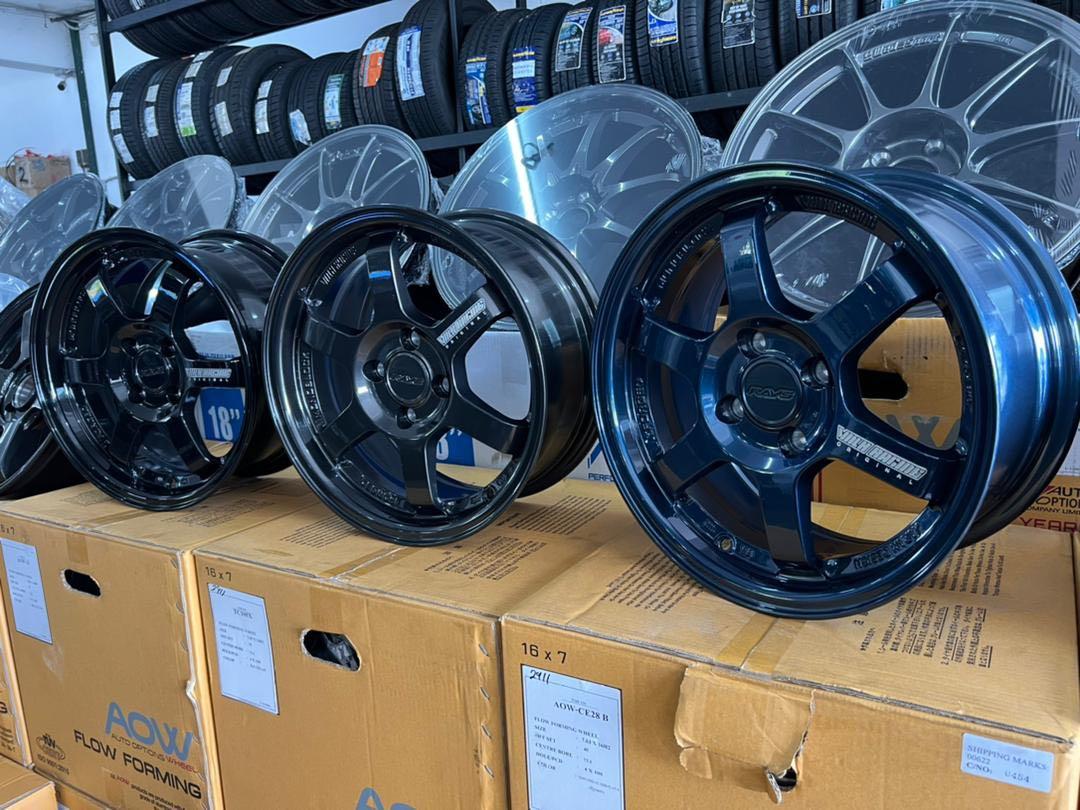 Sport rim baru 15 TE37 ORi AOW Auto option wheels made in Thailand ...