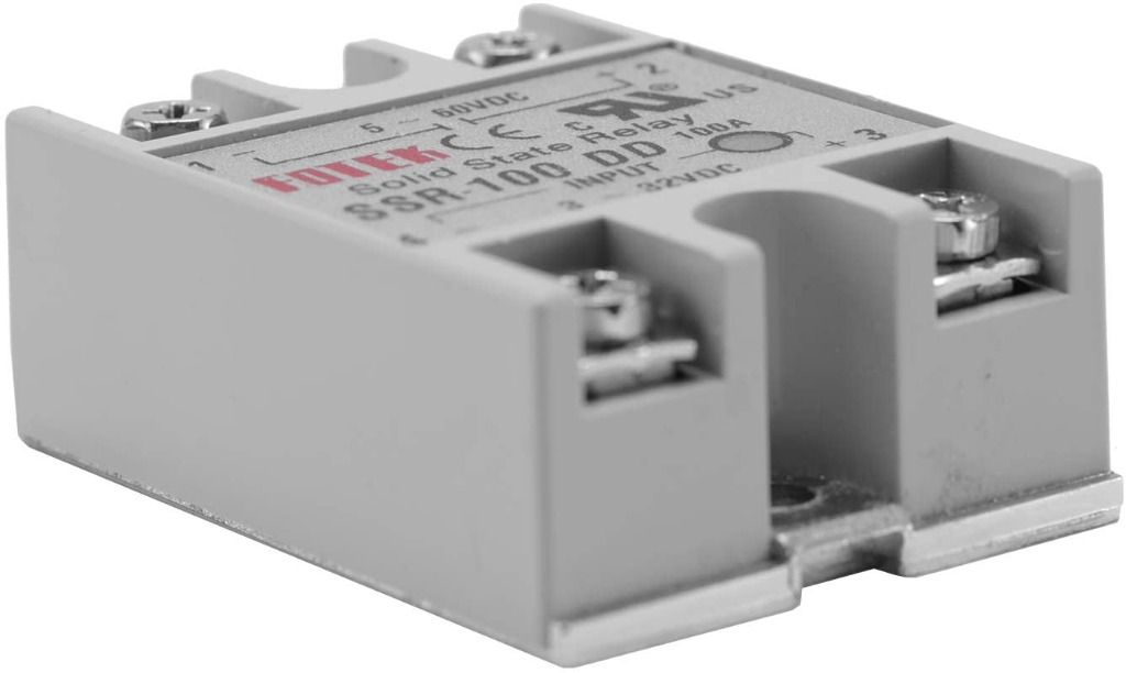i4 SSR-100DD Solid State Relay DC-DC 100A 3-32V DC/5-60V Solid State Module, TV & Home ...