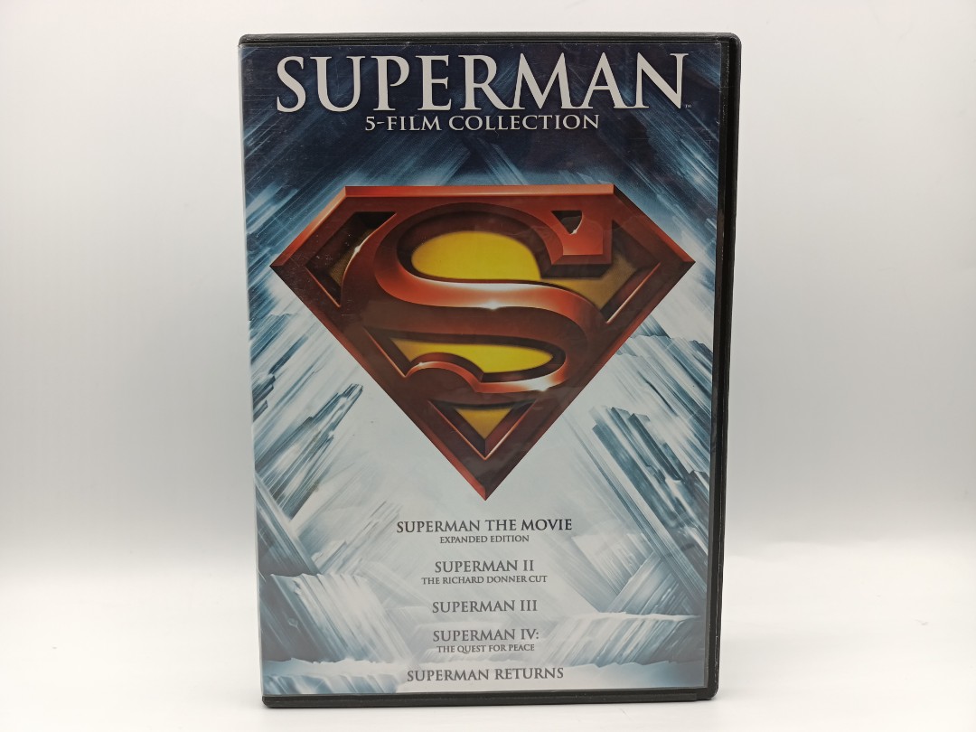 Superman 5 FILM COLLECTION DVD / US MADE / USED DVD, Hobbies & Toys ...