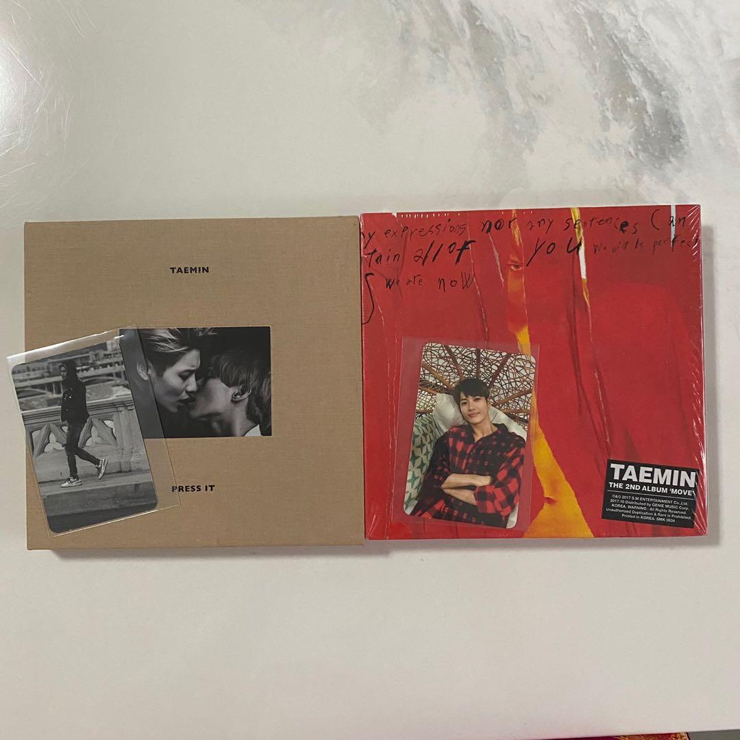 Taemin albums, Hobbies & Toys, Music & Media, CDs & DVDs on Carousell