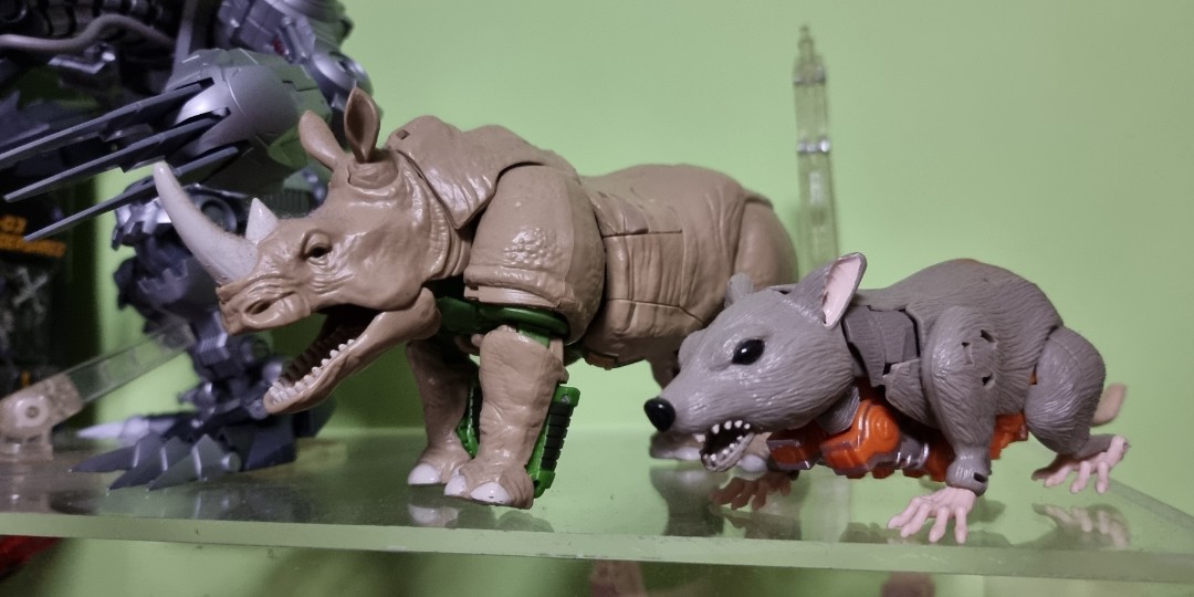 Transformers rhinox rat trap, Hobbies & Toys, Toys & Games on Carousell