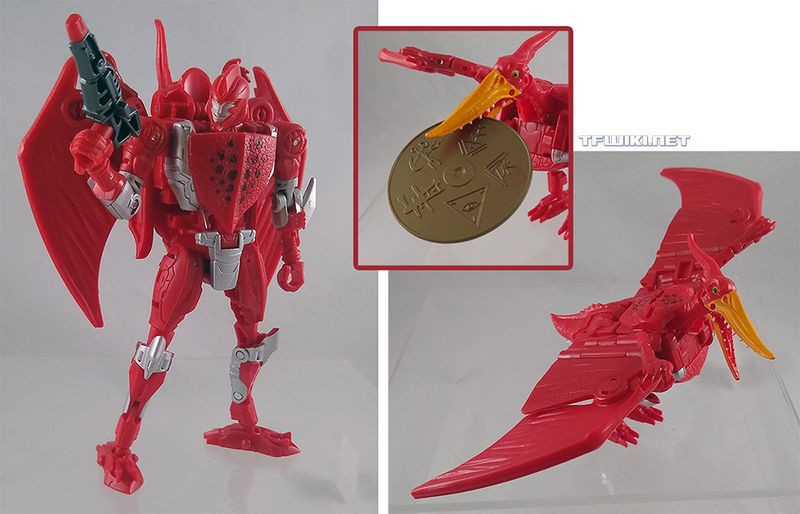 Transformers Terrorsaur WFC Kingdom Golden Disk Collection, Hobbies ...
