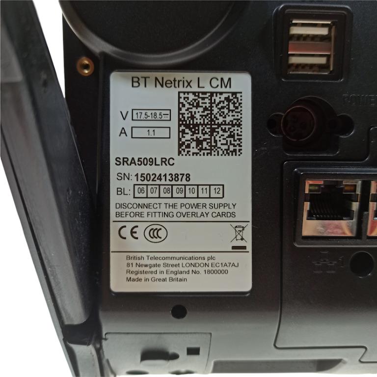 Turret Telephone BT ITS.Netrix Command Module (CM), 電腦＆科技, 商務用科技產品 ...