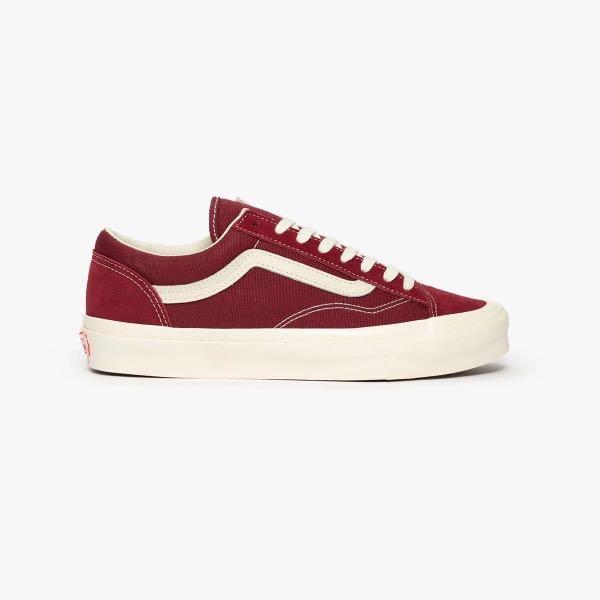 Vans Vault OG Style 36 LX "Red", Men's Fashion, Footwear, Sneakers on ...