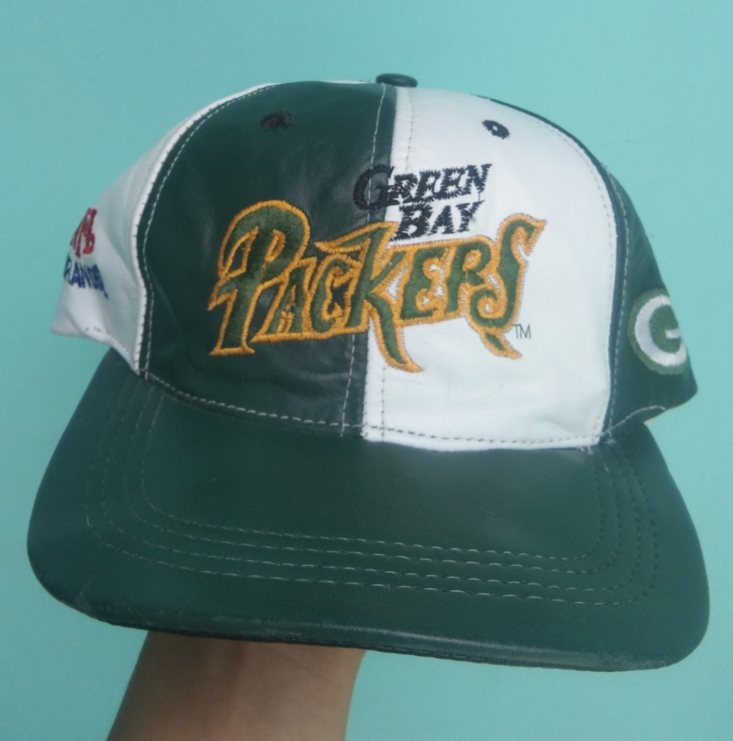 Vintage gen. Leather gpackers cap by modern, Men's Fashion, Watches ...