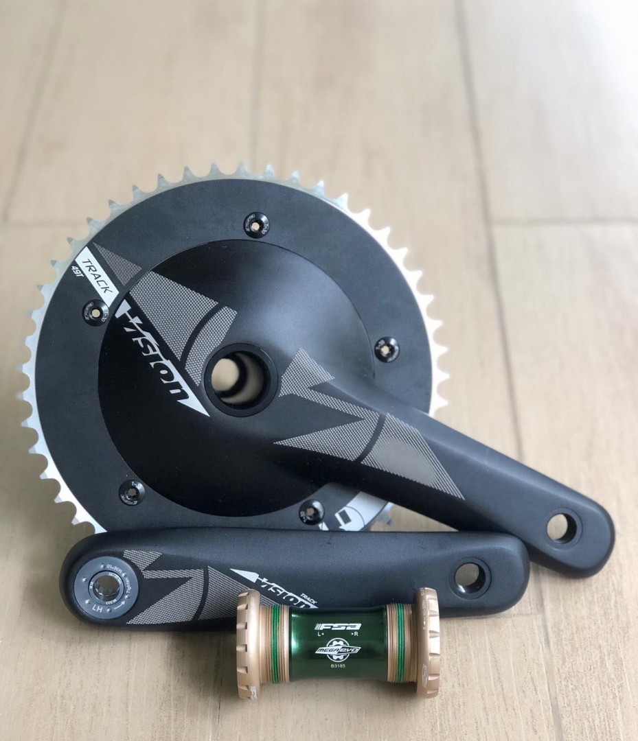 Vision Crankset, Sports Equipment, Bicycles & Parts, Parts ...