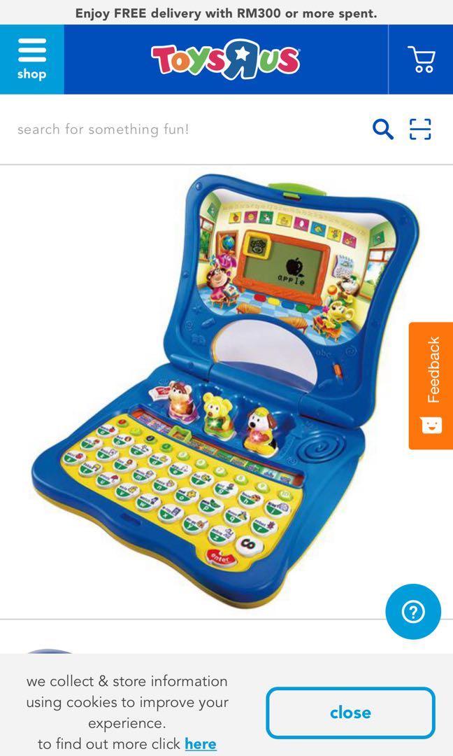 Vtech lap top letter fun laptop for kids n todder, Hobbies & Toys, Toys ...