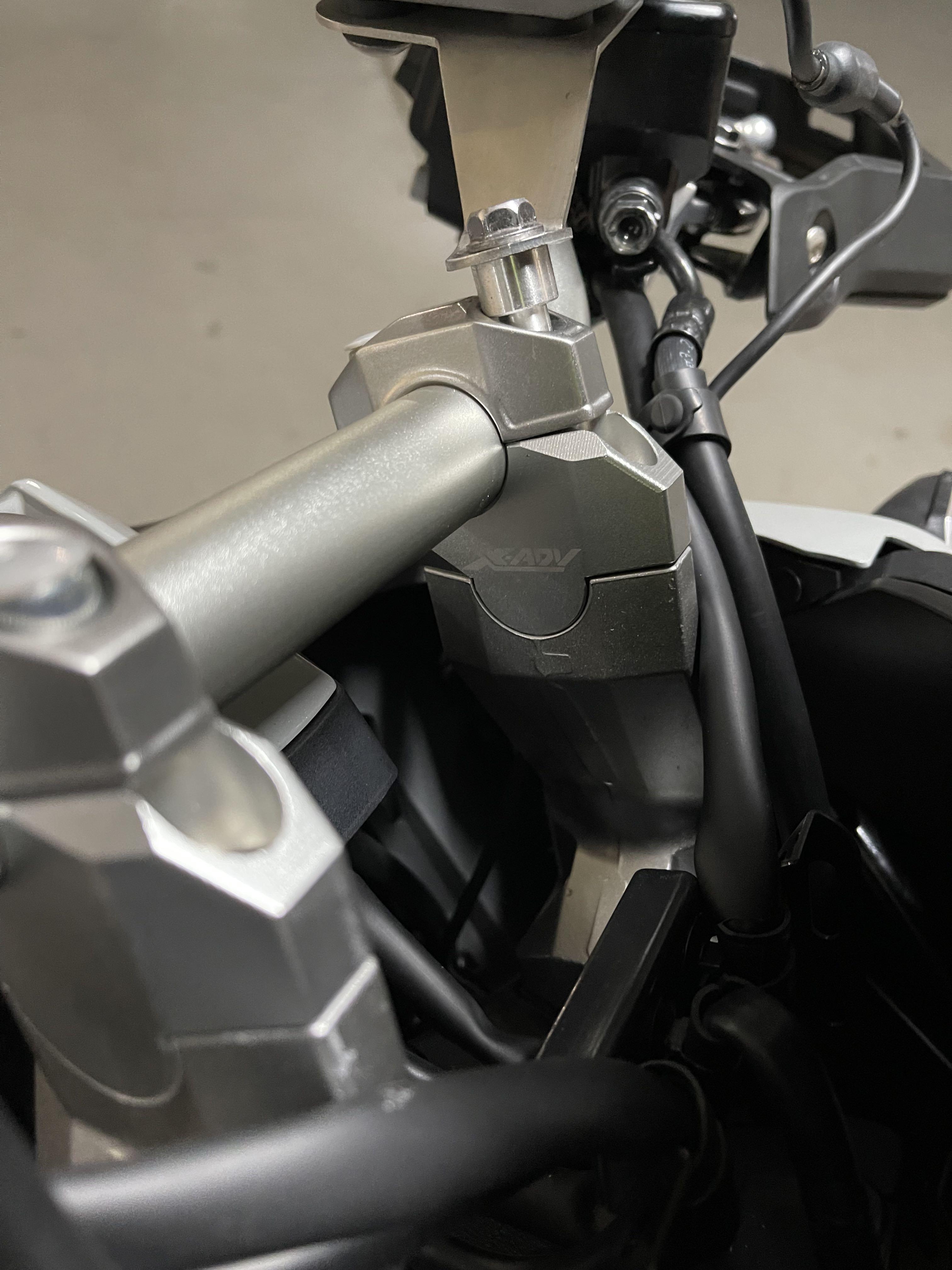 Xadv 750 2021 handle bar riser., Motorcycles, Motorcycle Accessories on ...