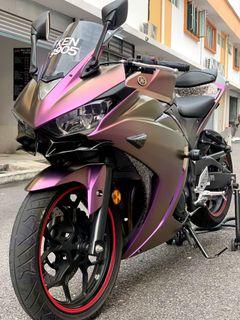 2020 Yamaha YZF R25 Full System Akrapovic & RCB SP Rim (Muka 300 ...