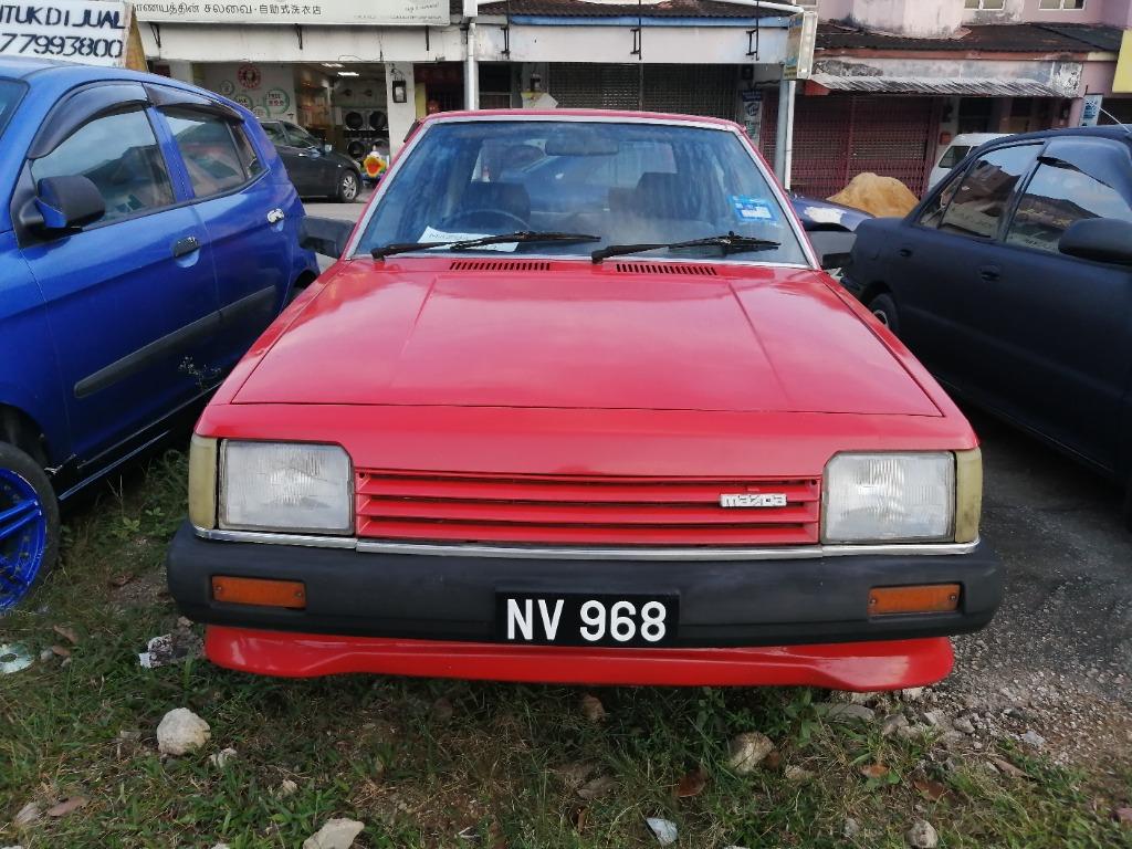1983 Mazda 323, 1.3M, classic & nice, Cars, Cars for Sale on Carousell