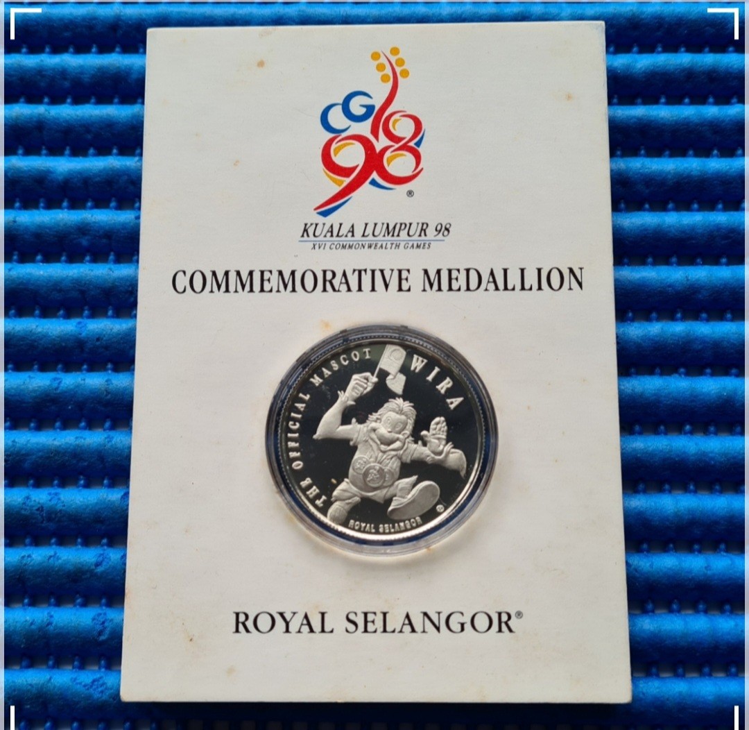 1998 Malaysia XVI Commonwealth Games Kuala Lumpur 98 The Official Mascot Wira Commemorative ...