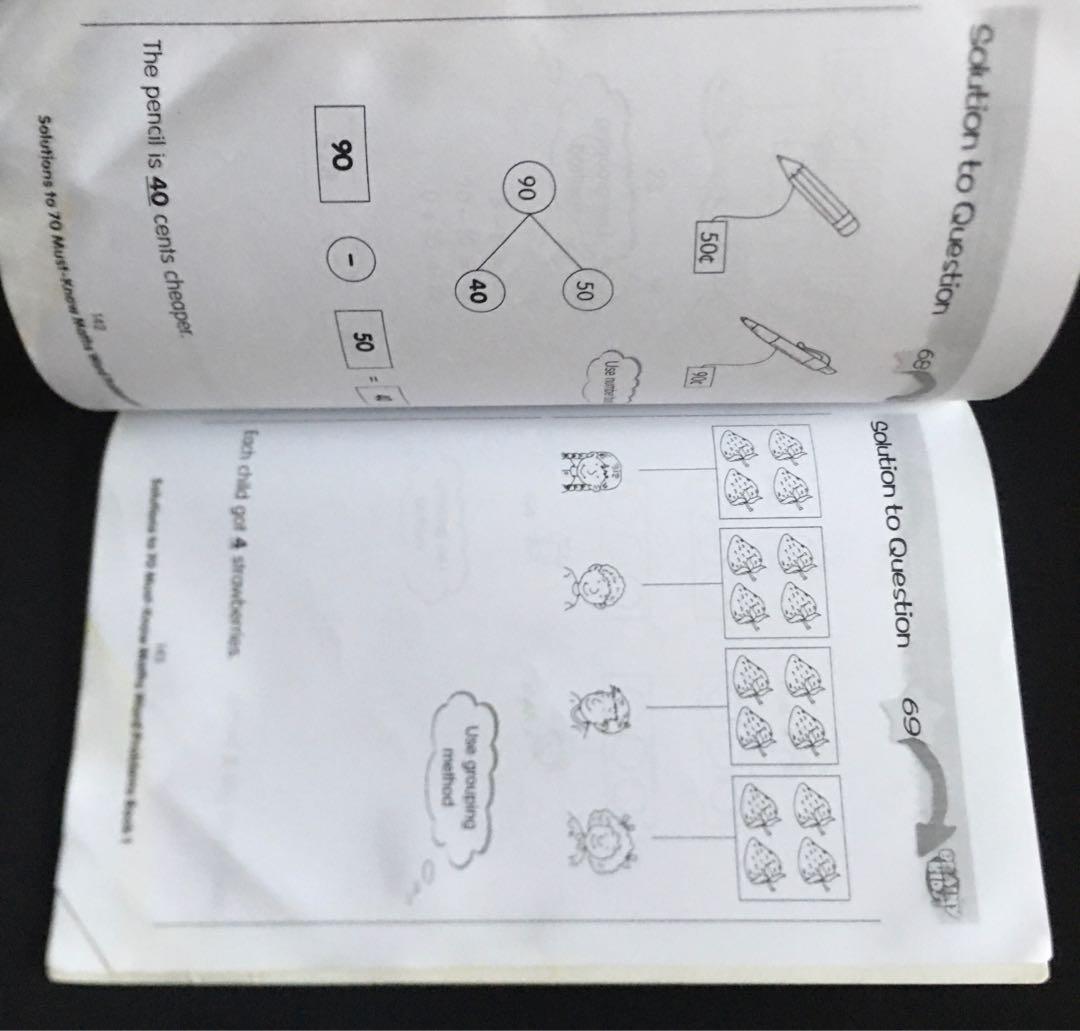 70 Must Know Math Word Problem for Primary Level - PreLoved, Hobbies ...