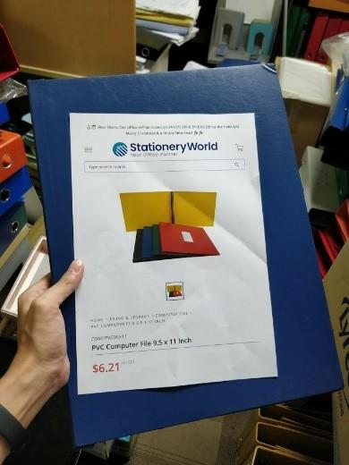 A3 A4 PVC Hard Cover Computer File, Hobbies & Toys, Stationery & Craft ...