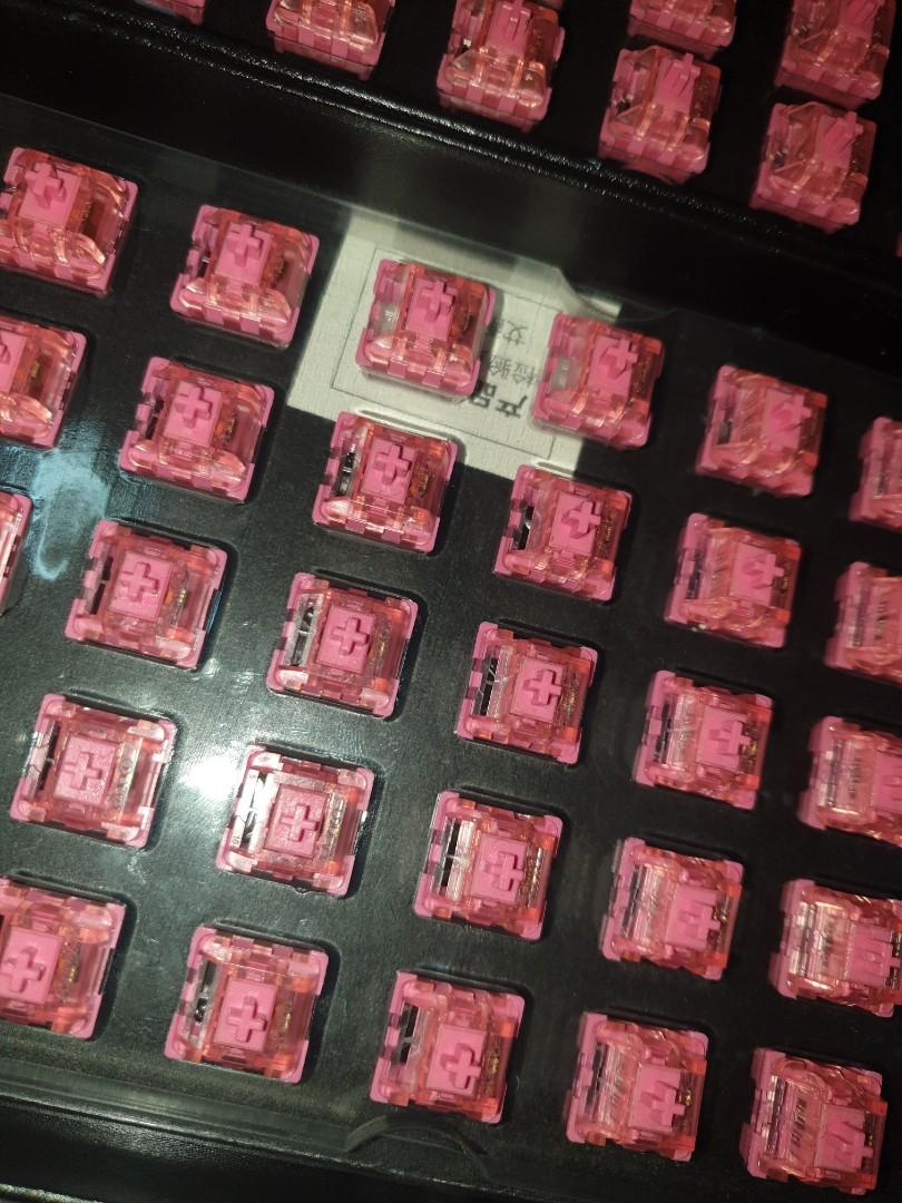 Akko Rose Red Switches, Hobbies & Toys, Memorabilia & Collectibles, K ...