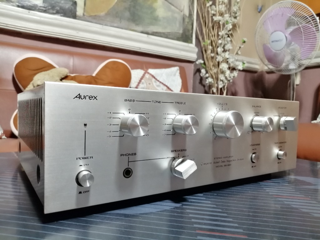 Aurex Toshiba Integrated Amplifier for UR Speakers (Silverface Vintage ...