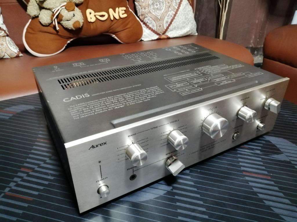 Aurex Toshiba Integrated Amplifier for UR Speakers (Silverface Vintage ...