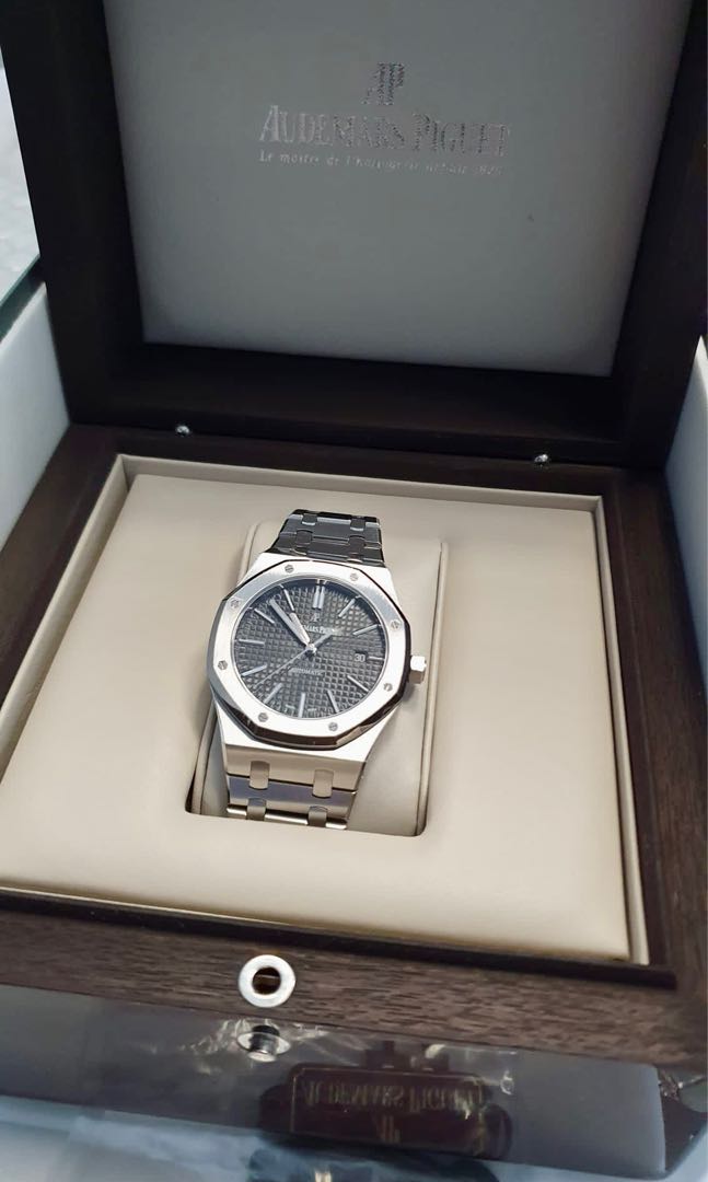 Authentic AP 15400 “Black Dial” Stainless Steel, Luxury, Watches on ...