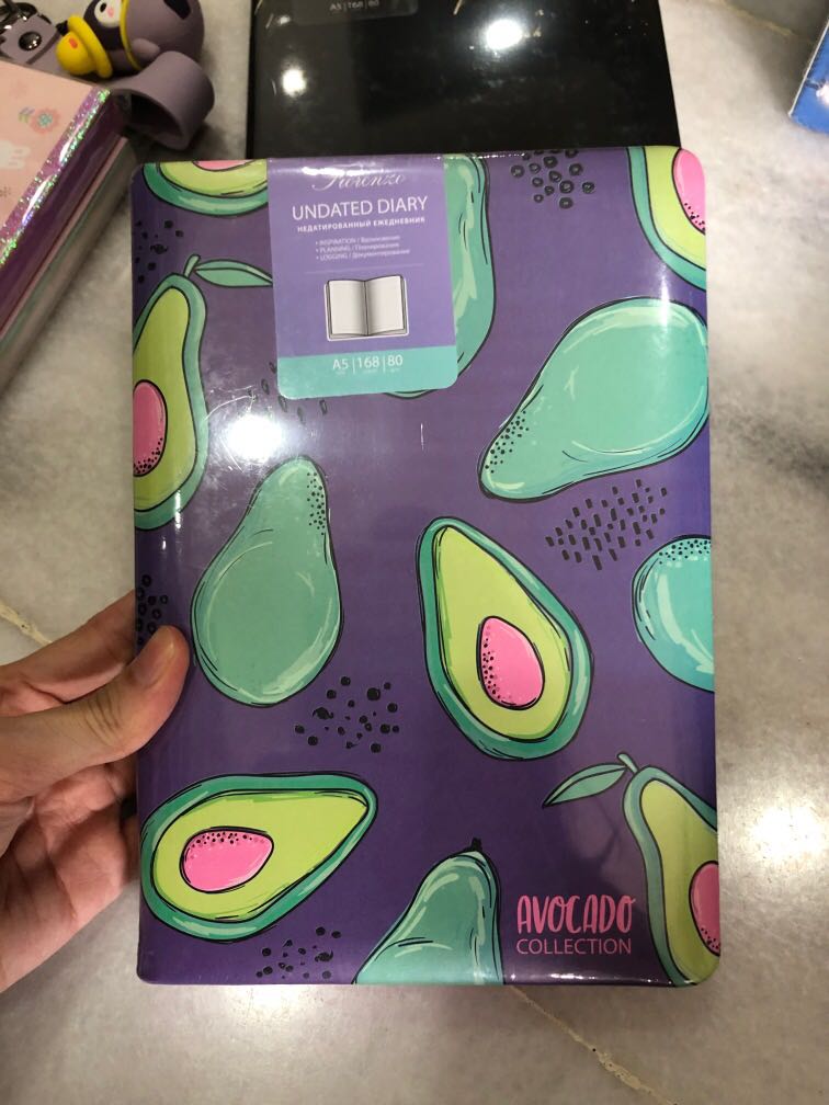 Avocado Undated planner/diary, Hobbies & Toys, Stationery & Craft ...