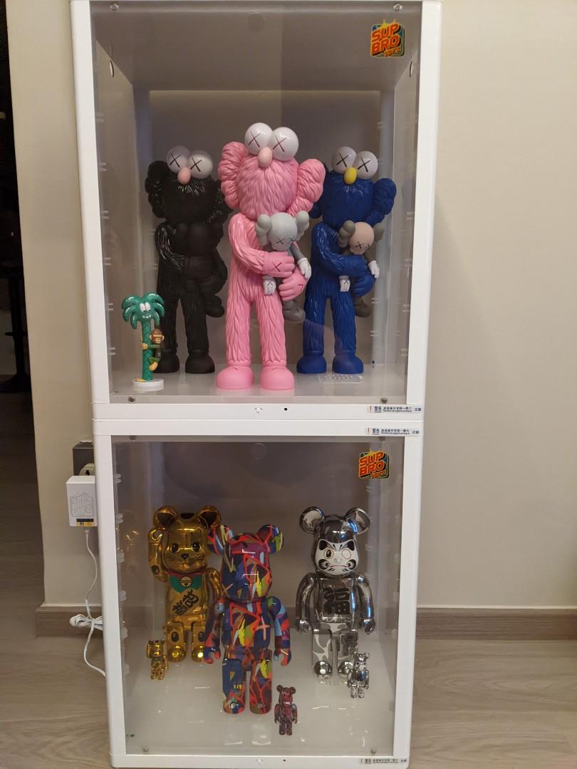Bearbrick Supbro display case/box with LED, Hobbies & Toys, Toys ...