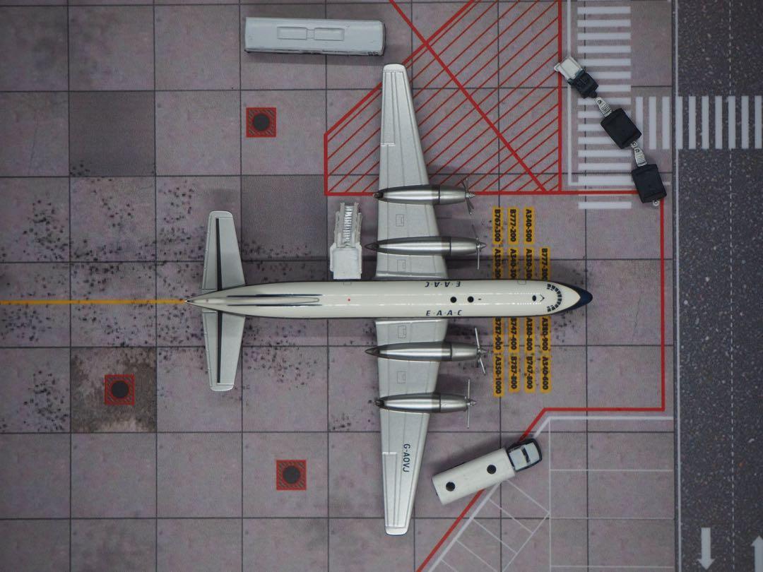 BOAC / EAAC Bristol Britannia G-AOVJ Hybrid Livery 1/400 scale, Hobbies ...