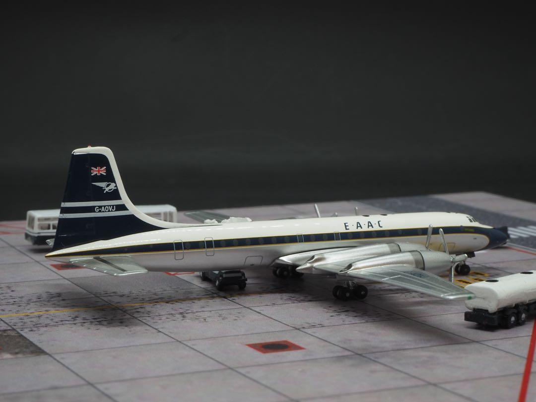 BOAC / EAAC Bristol Britannia G-AOVJ Hybrid Livery 1/400 scale, Hobbies ...