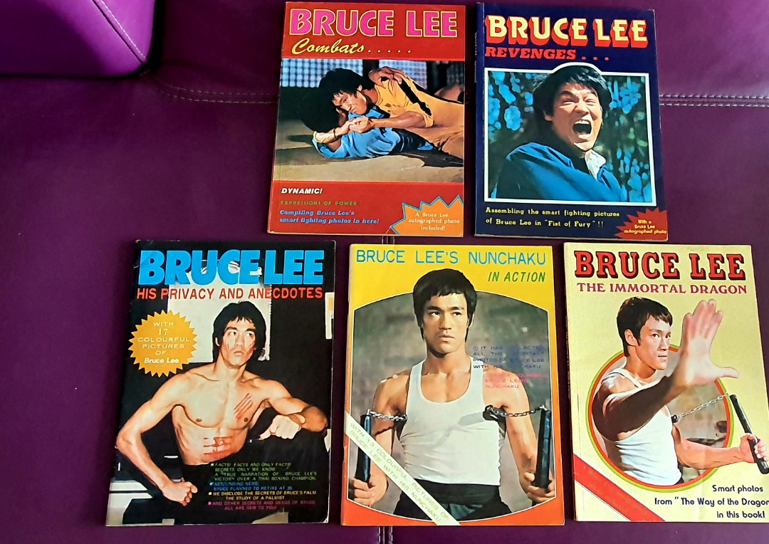 Bruce Lee vintage magazines x 5 : The Immortal Dragon, His privacy and ...