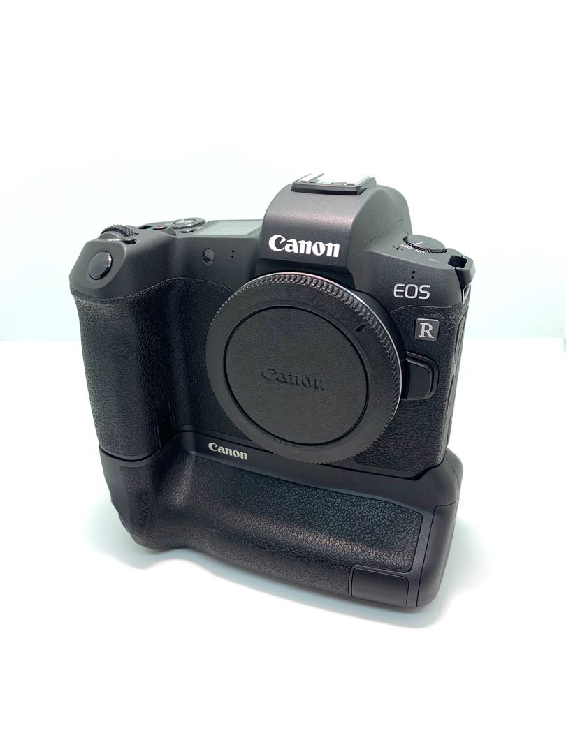 Canon Eos R grip & RF 50mm 1.8, Photography, Cameras on Carousell
