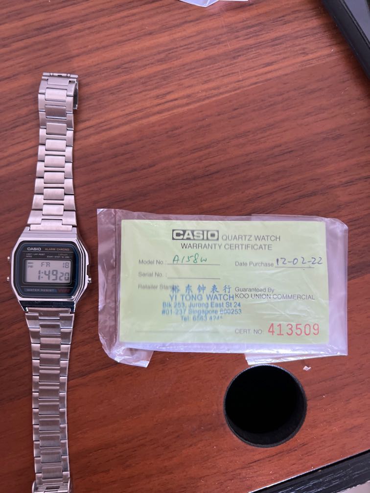 Casio Watch wr, Men's Fashion, Watches & Accessories, Watches on Carousell