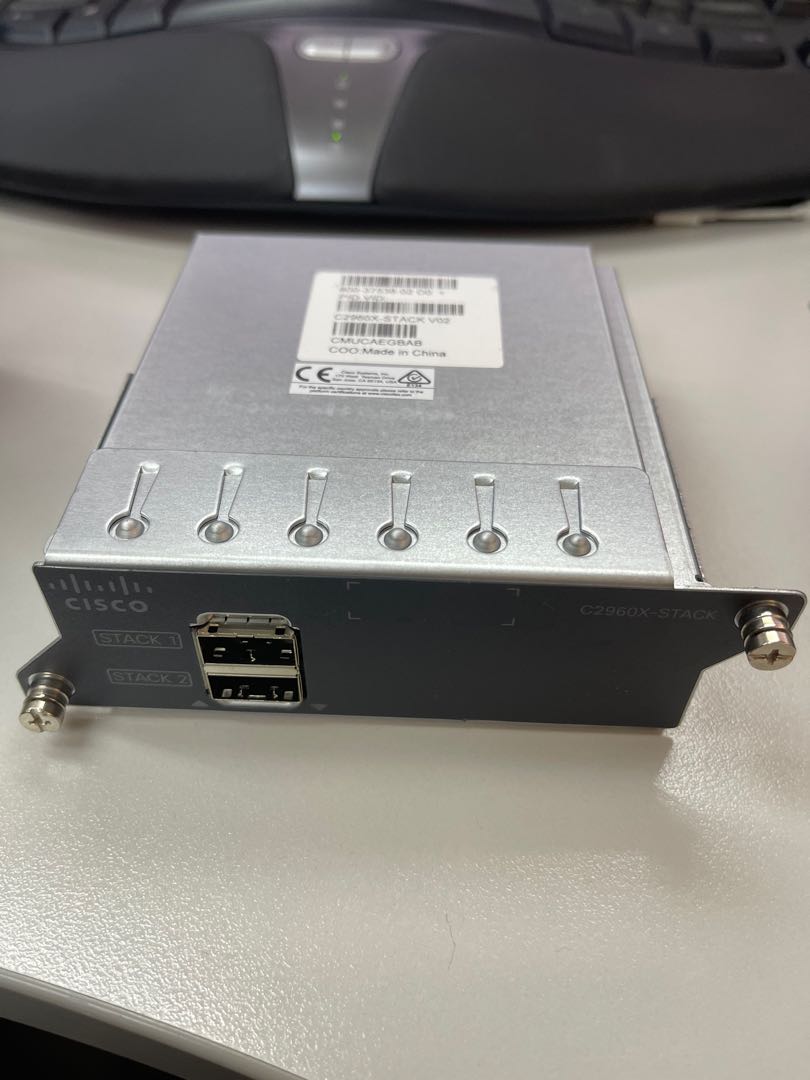 Cisco 2960X Stack Module C2960X-STACK, 電腦＆科技, 電腦周邊及配件, Wifi及上網相關產品 ...