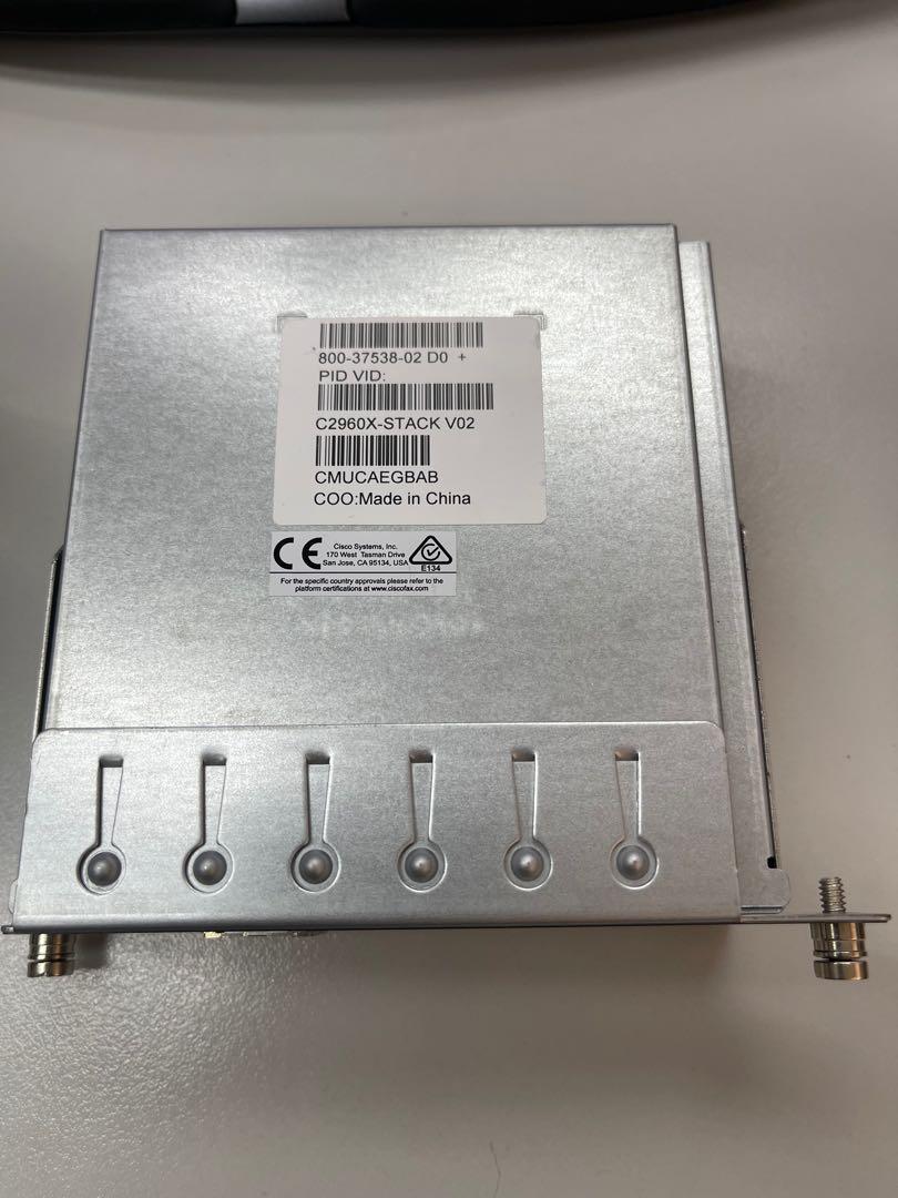 Cisco 2960X Stack Module C2960X-STACK, 電腦＆科技, 電腦周邊及配件, Wifi及上網相關產品 ...