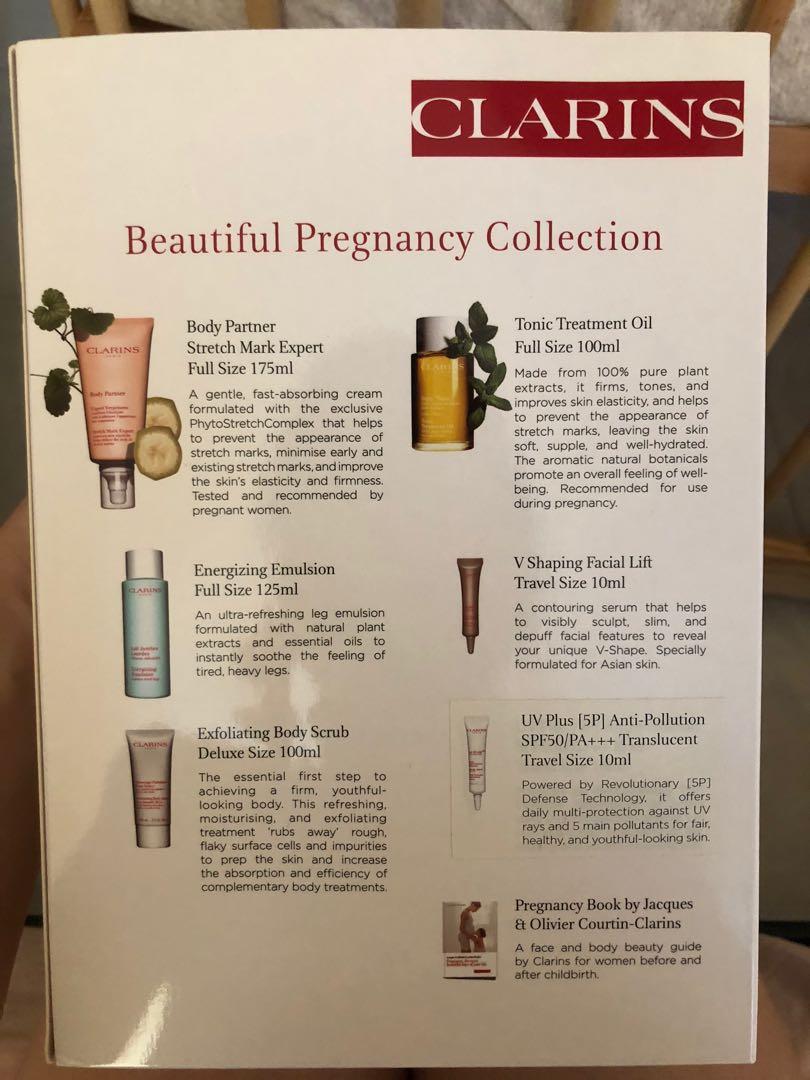 CLARINS pregnancy beautiful Mum set, Beauty & Personal Care, Bath ...