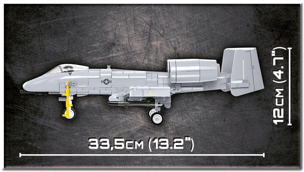 COBI USAF A10 THUNDERBOLT II WARTHOG FIGHTER PLANE BRICKS (LEGO ...