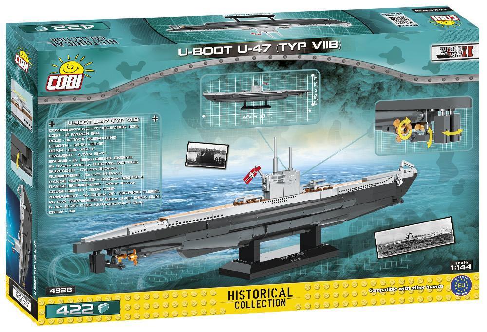 COBI GERMAN U BOAT SUBMARINE BRICKS (LEGO COMPATIBLE), Hobbies & Toys ...