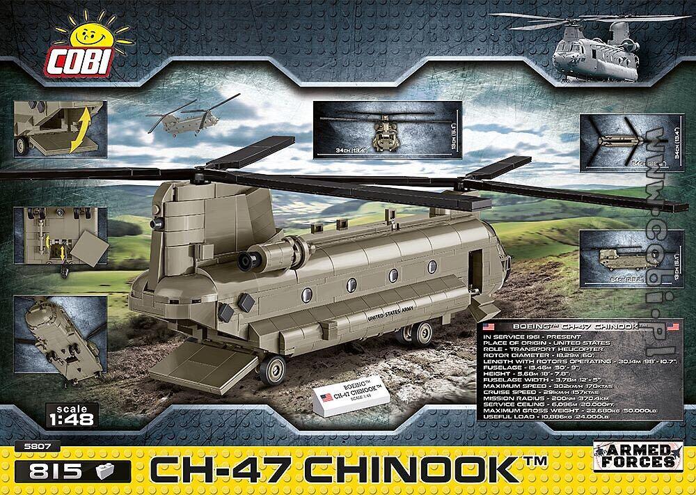 COBI US ARMY CHINOOK HELICOPTER BRICKS (LEGO COMPATIBLE), Hobbies ...
