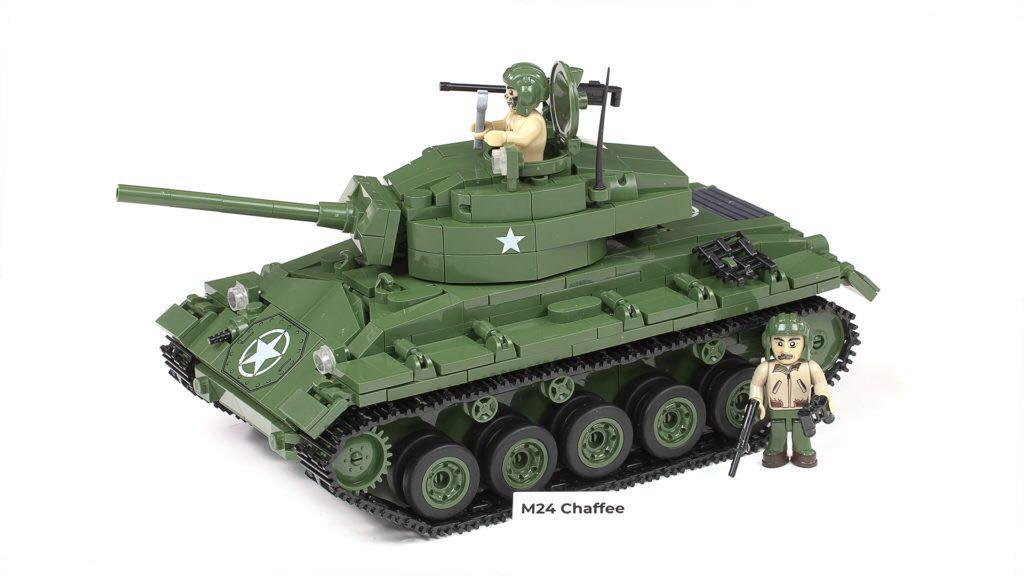 COBI US ARMY M24 CHAFFEE TANK BRICKS (LEGO COMPATIBLE), Hobbies & Toys ...