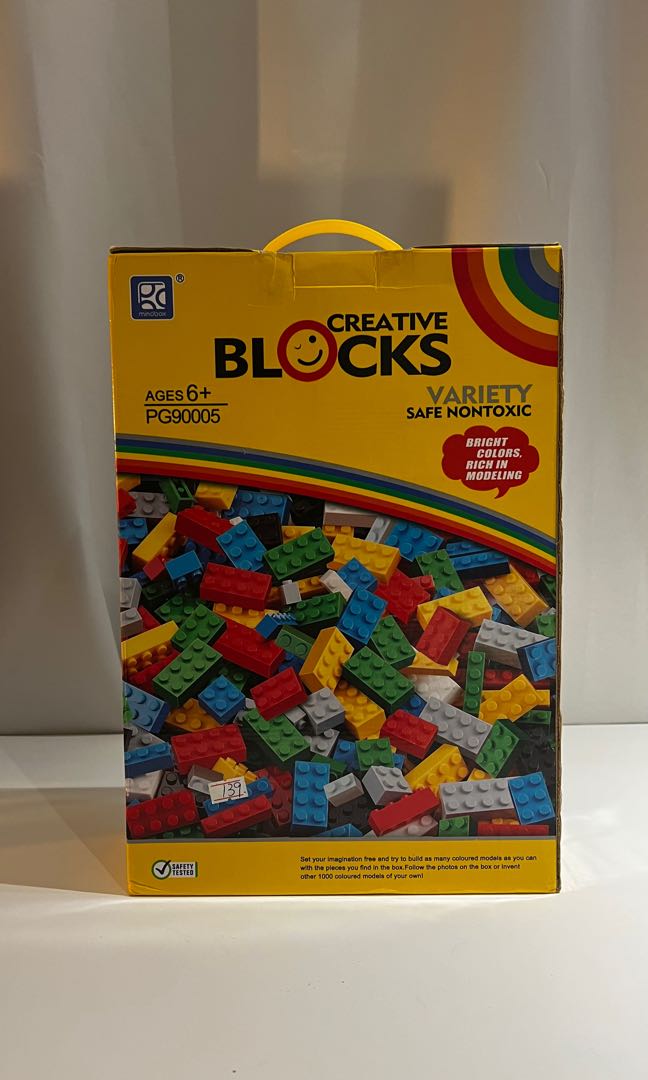 Creative Blocks 1000 pcs|100% New, 興趣及遊戲, 收藏品及紀念品, 古董收藏 - Carousell