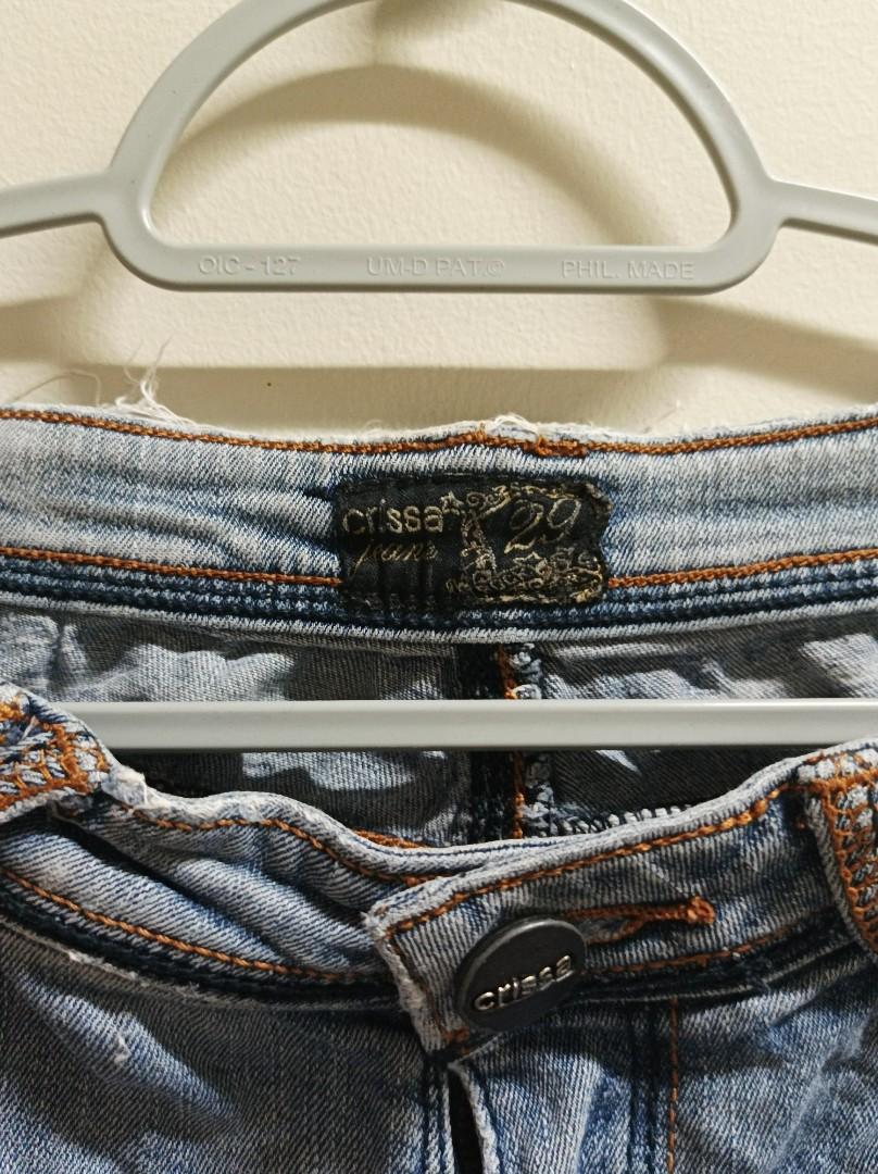 Crissa jeans, Women's Fashion, Bottoms, Shorts on Carousell