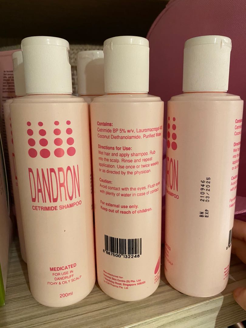 Dandron hair shampoo, Beauty & Personal Care, Hair on Carousell