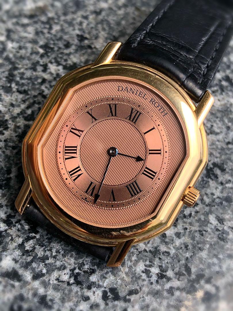 Daniel Roth Ref.2107 (1st Series•Extremely Rare Rose case+Salmon Dial ...